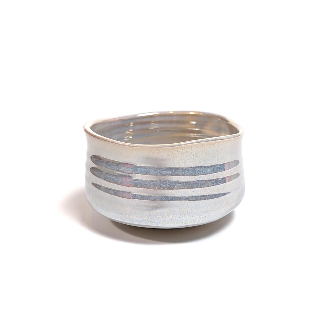 Made in Japan Mino Ware Matcha Bowl: “shiro Kosai” Handcrafted Japanese ...