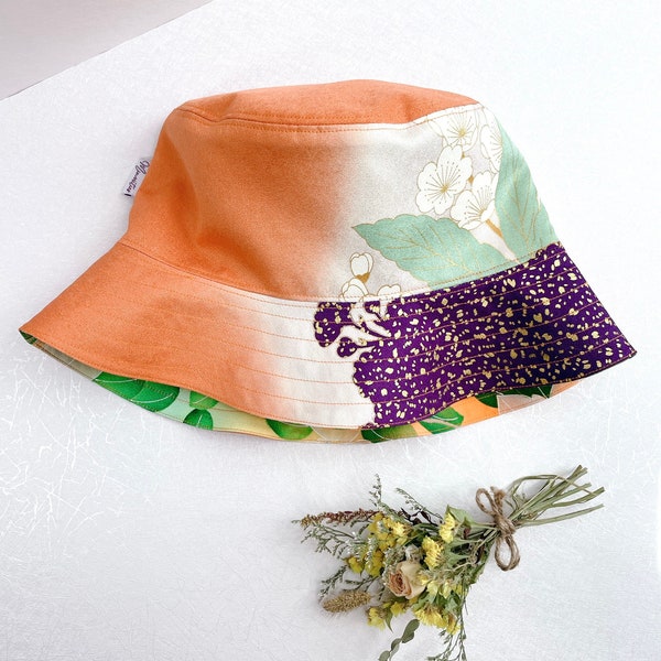 Silk Flower Hat - Etsy