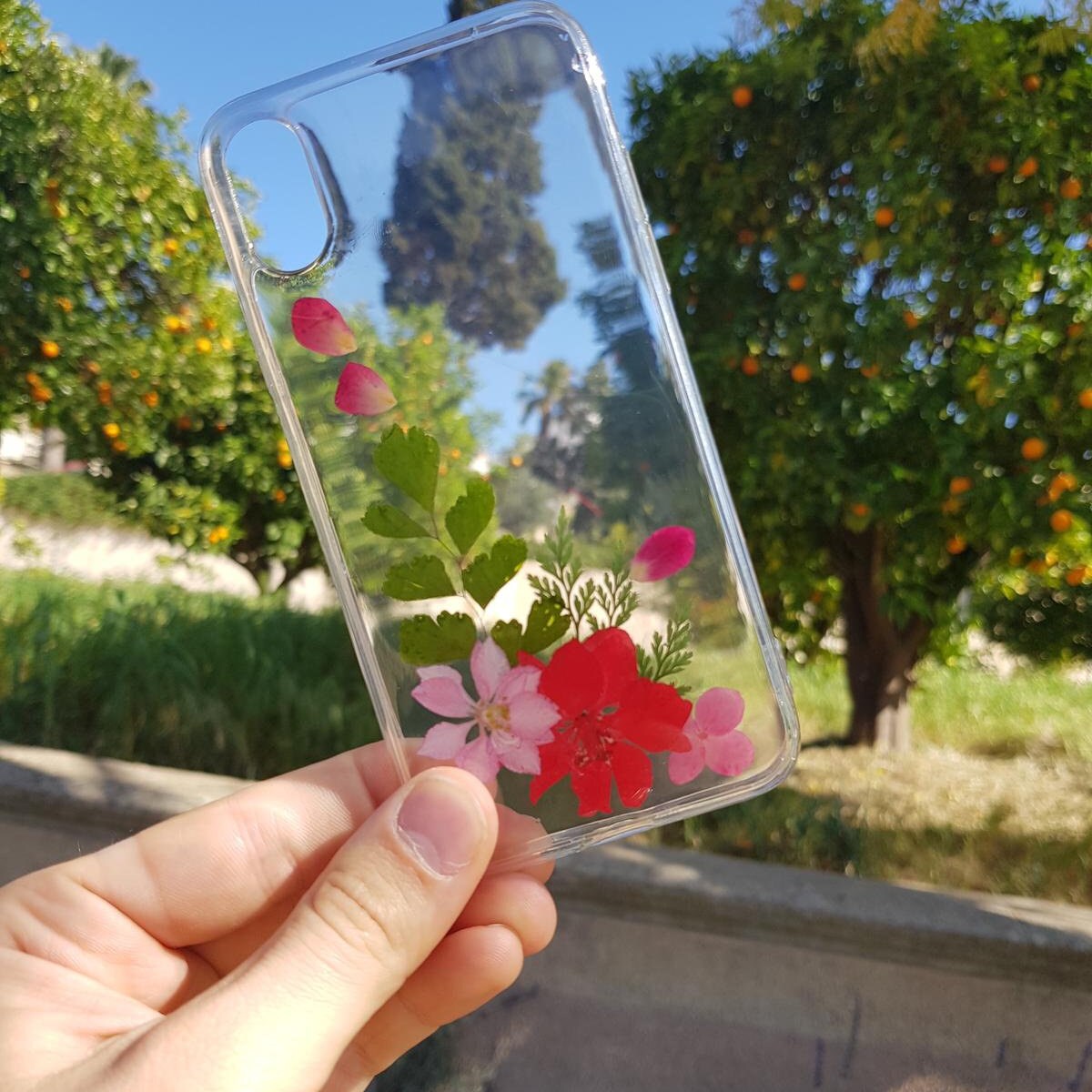 Real Pressed Flower Phone Case Sakura Garden Casesamsung - Etsy UK