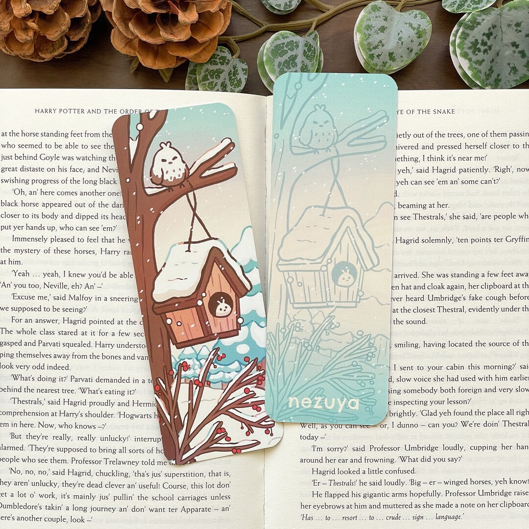 Snow Bird - Bookmark | Digital Art, Illustration, Books, Reading ...