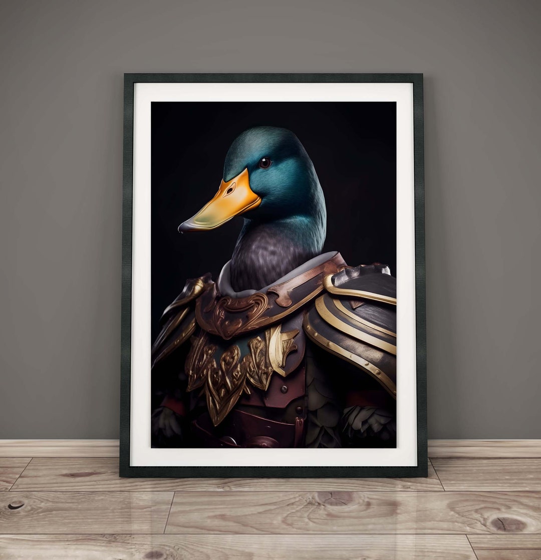 Mallard Duck Mallard Art Duck Prints Cute Duck Gifts Mallard Lover ...