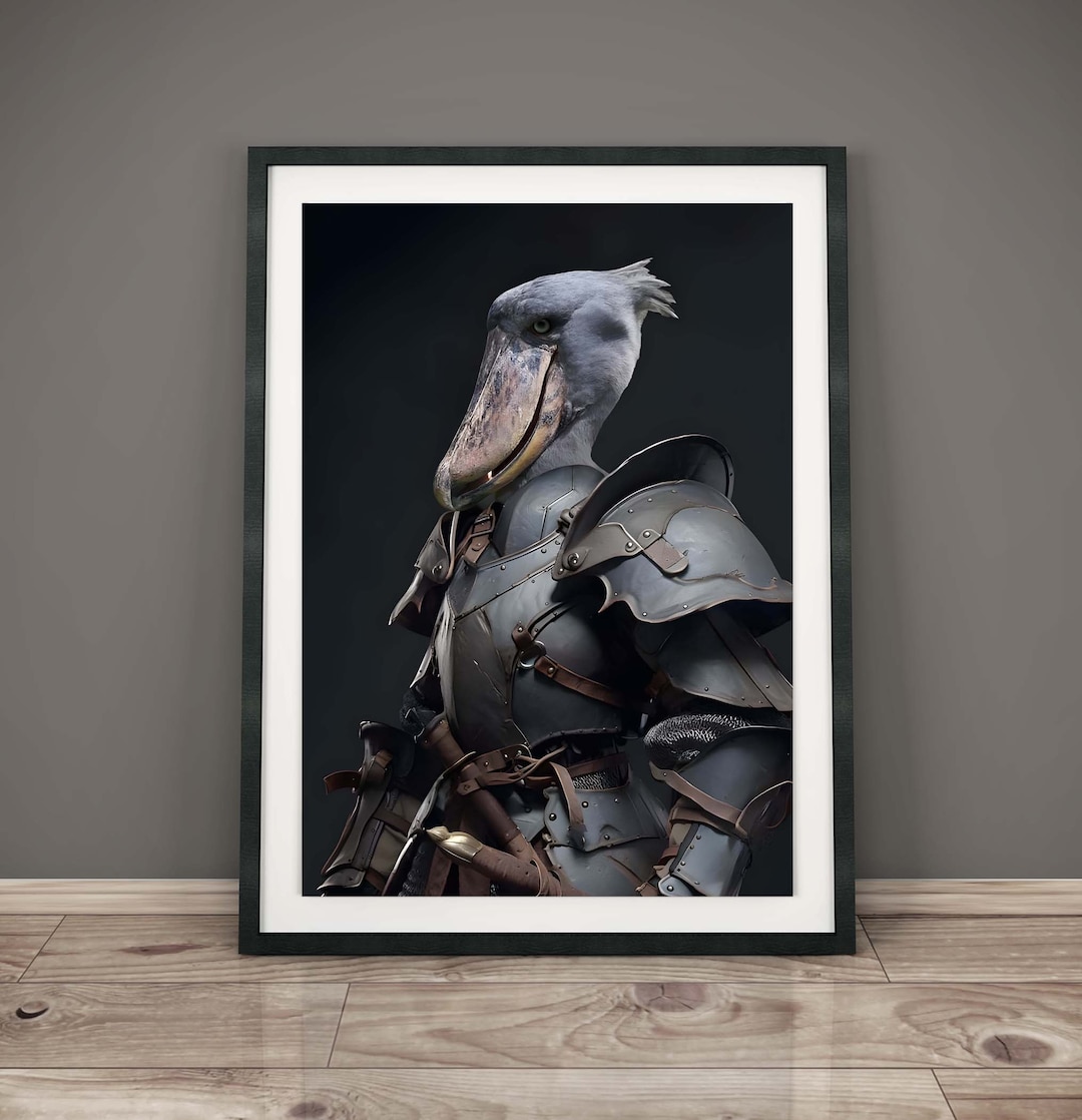 Shoebill Stork Shoebill Bird Shoebill Portrait Shoebill Wall Art ...