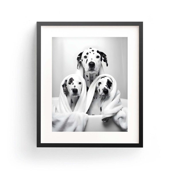 Dalmation Bathroom - Etsy
