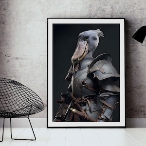 Shoebill Stork Shoebill Bird Shoebill Portrait Shoebill Wall Art ...