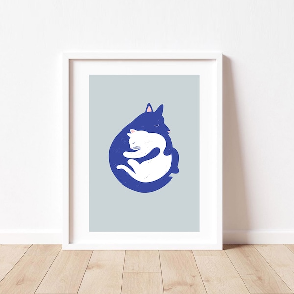 Hug Print - Etsy