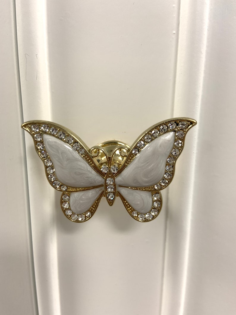Butterfly Knobs for Drawers Knobs for Cabinets Knobs Modern - Etsy