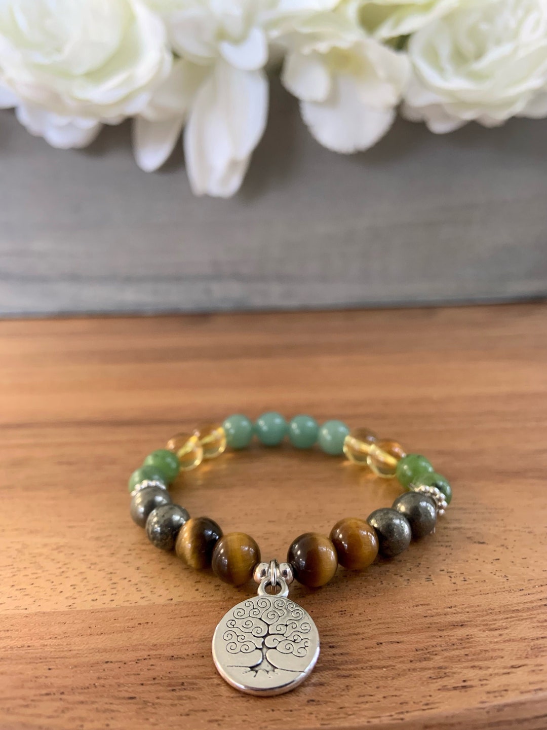 Wealth Bracelet Prosperity Bracelet Crystals for Wealth Money Crystal ...