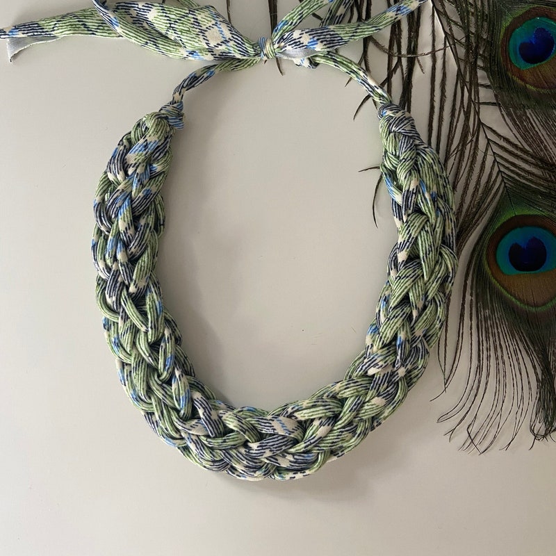 Woven Necklace - Etsy