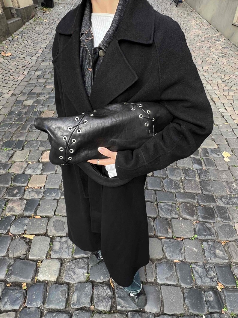 Leather Hobo Bag Sewing Pattern PDF – Laced Design, DIY Shoulder Bag, Digital Download - Etsy