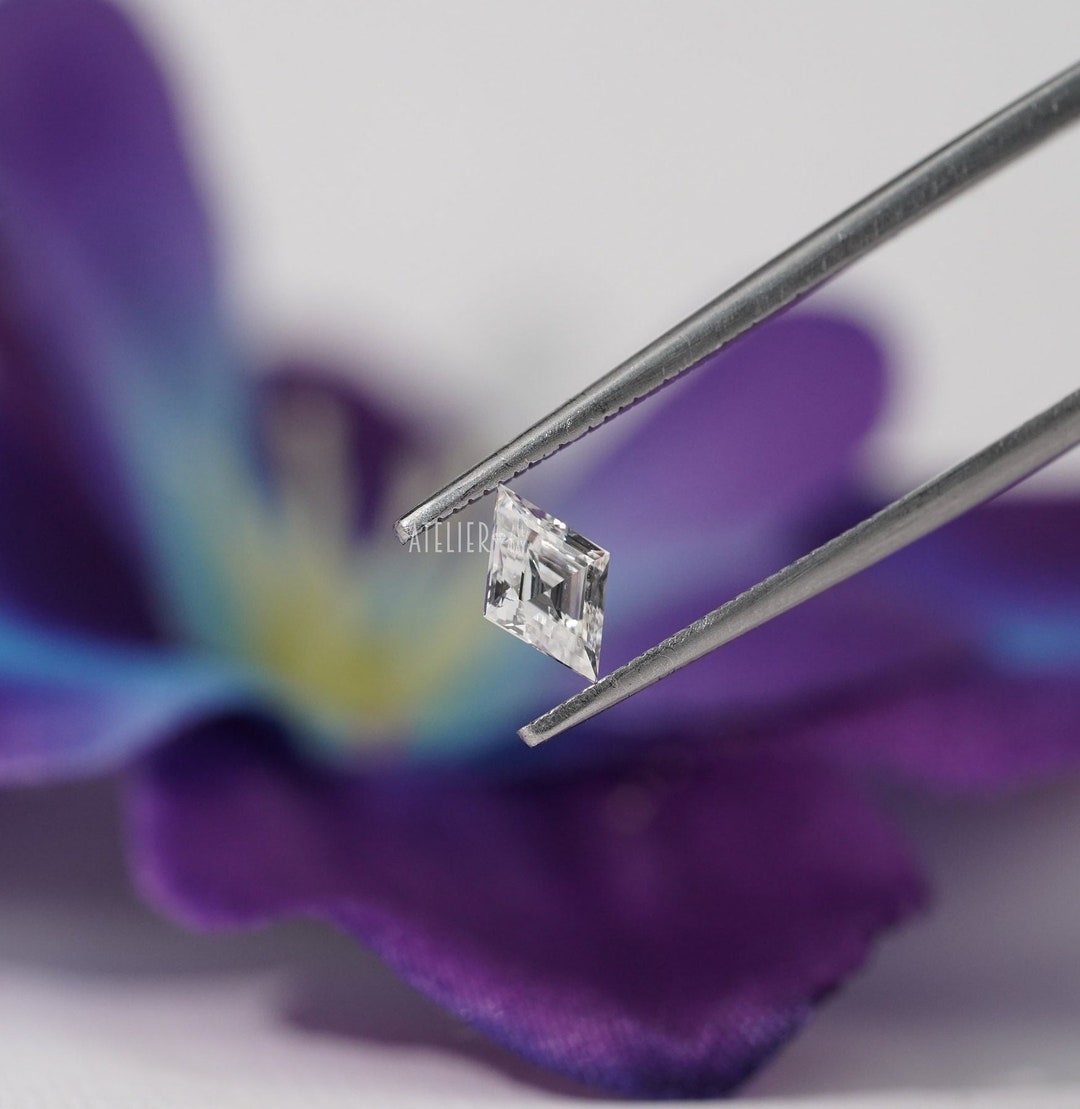 UNFOLDED Kite Shape Lab Grown Diamond Loose Diamond for Pendant, Rings ...