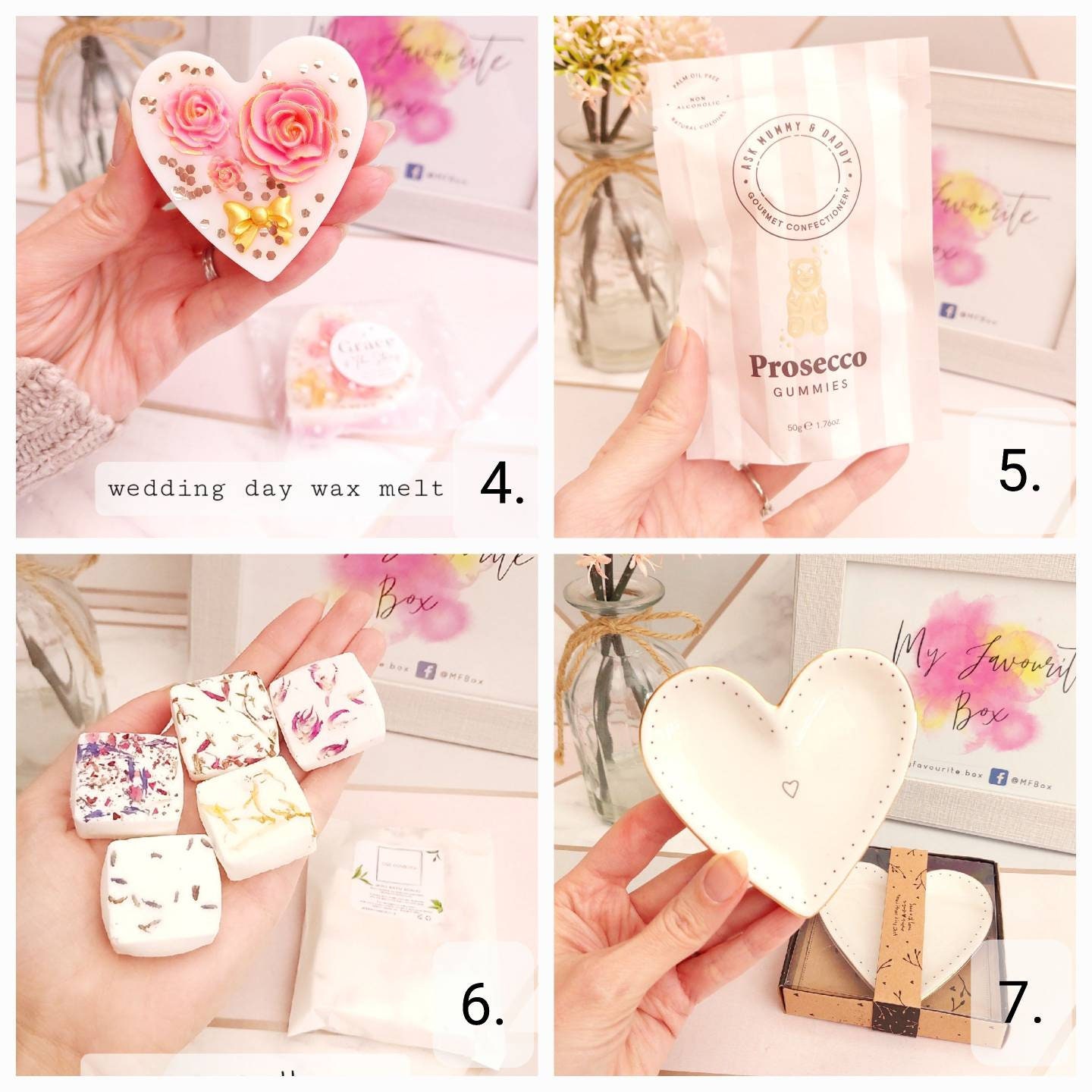 Bride to Be Gift 7 Day Wedding Countdown Gift Box - Etsy UK