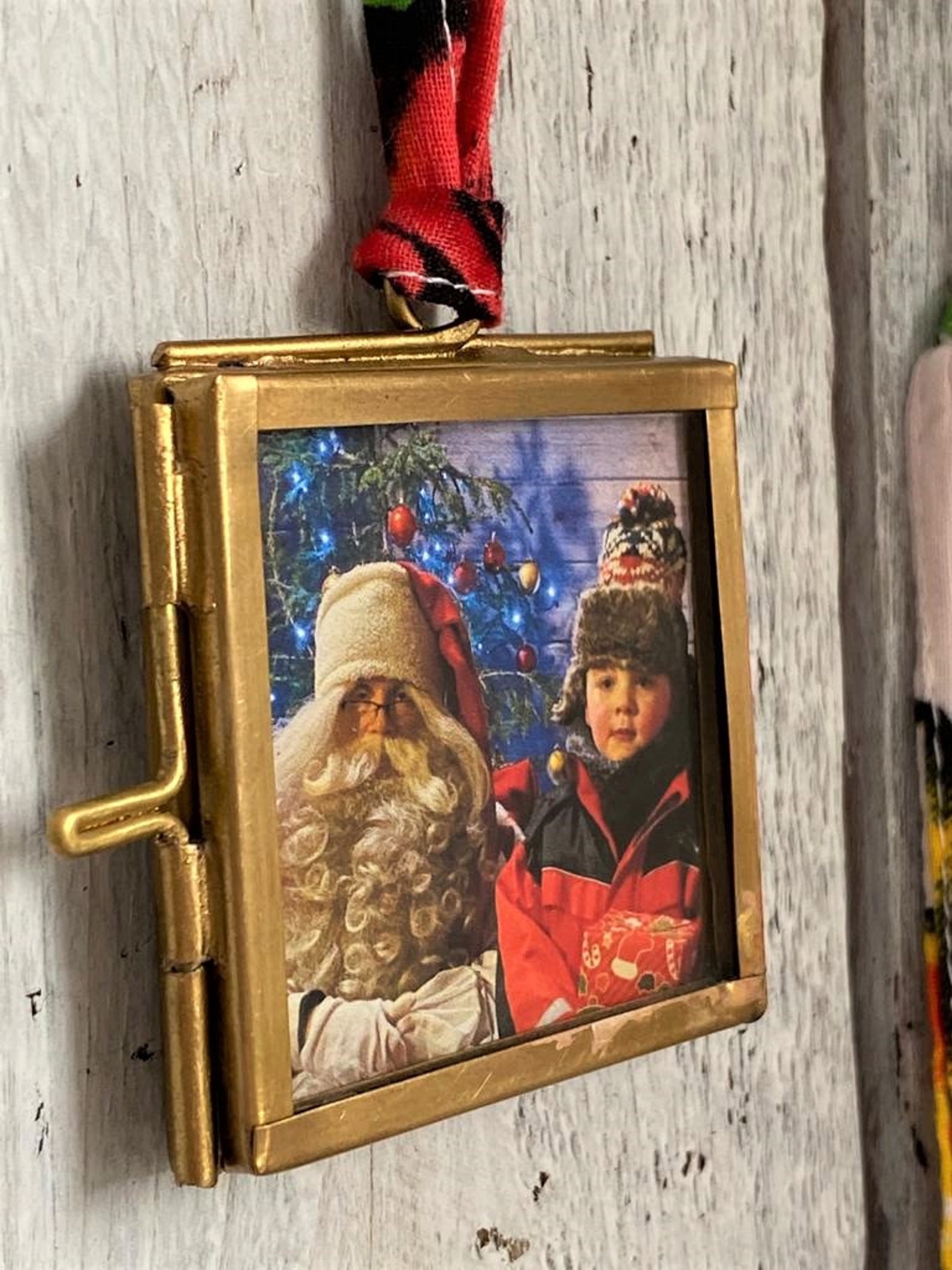 Trio of Beautiful Mini Antique Gold and Glass Hinged Frames. | Etsy