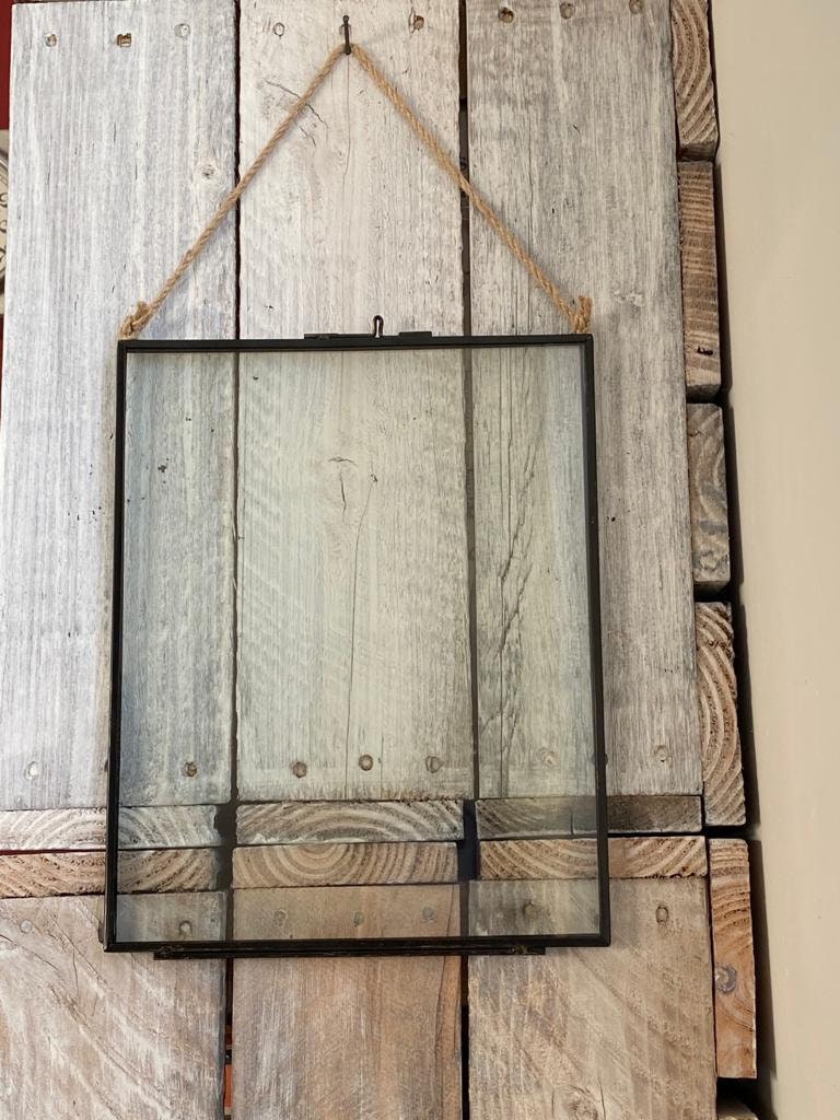 8 x 10 Inch Vintage Decorative Glass Folding Display Frames | Etsy