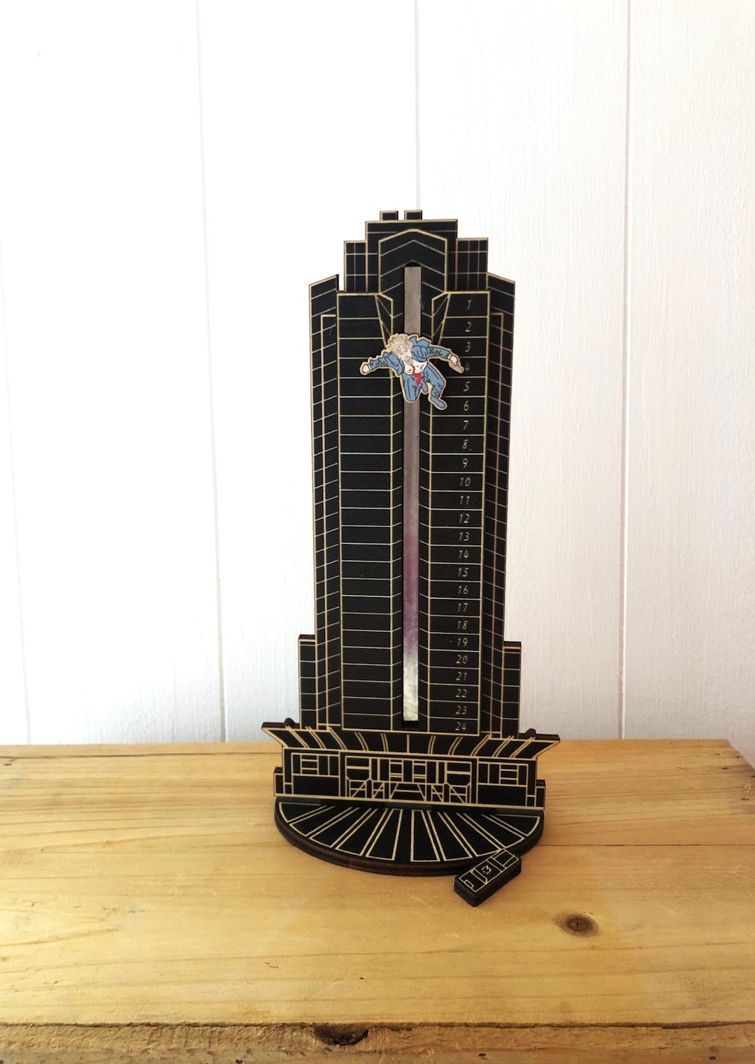 Hans Gruber Falling off Nakatomi Plaza Advent Calendar - Etsy