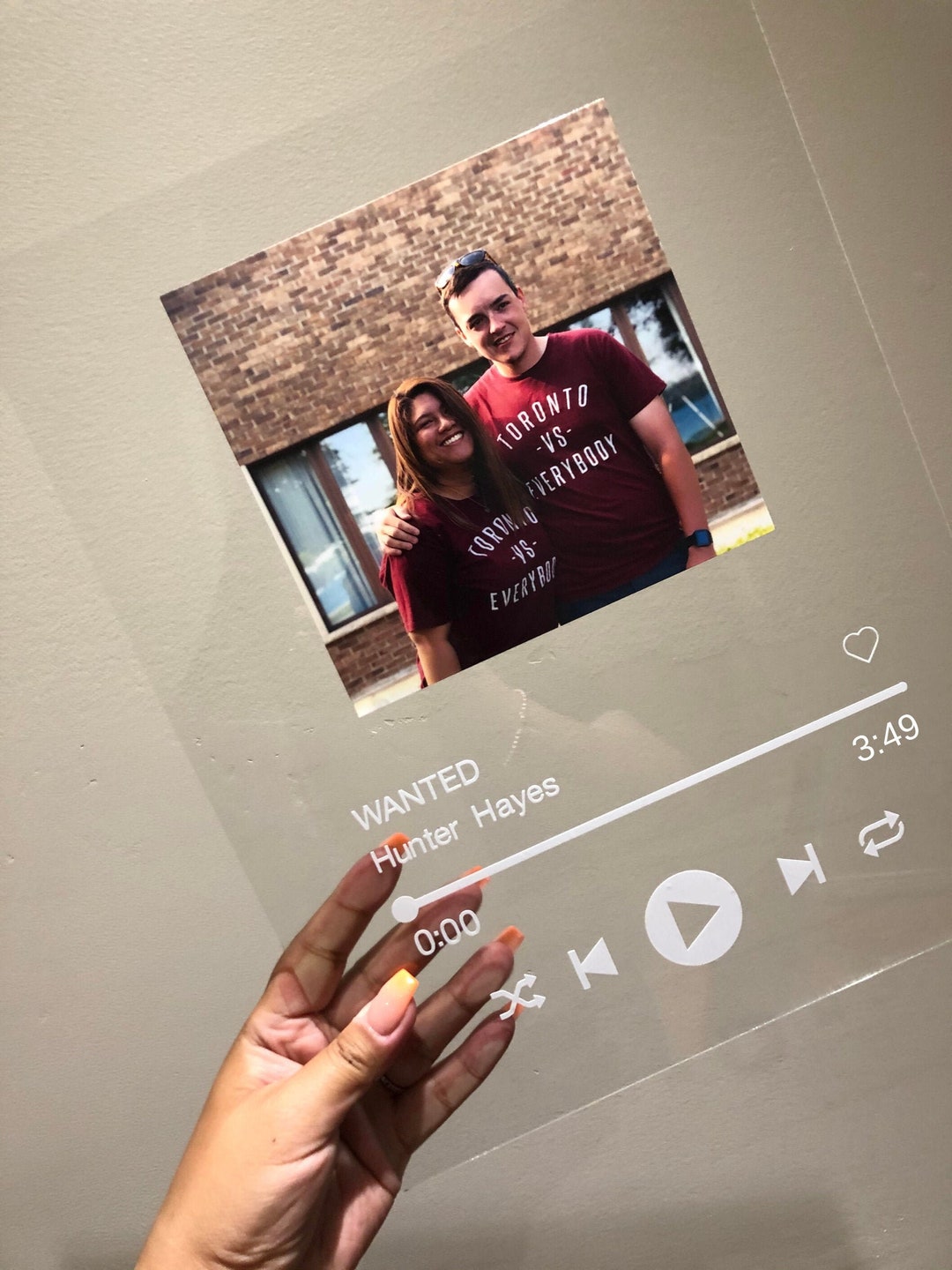 Song Frame, Music Frame, Personalized Frame, Music Plaque, Decal on ...