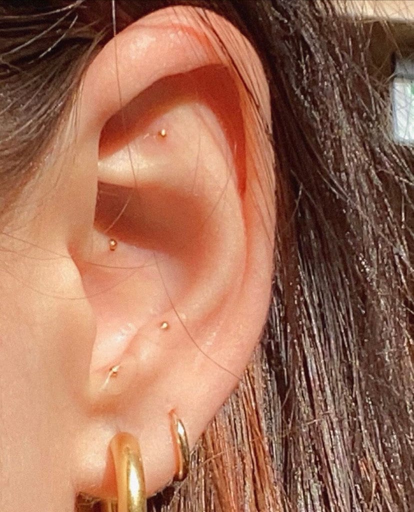 24K GOLD EAR SEEDS - Etsy