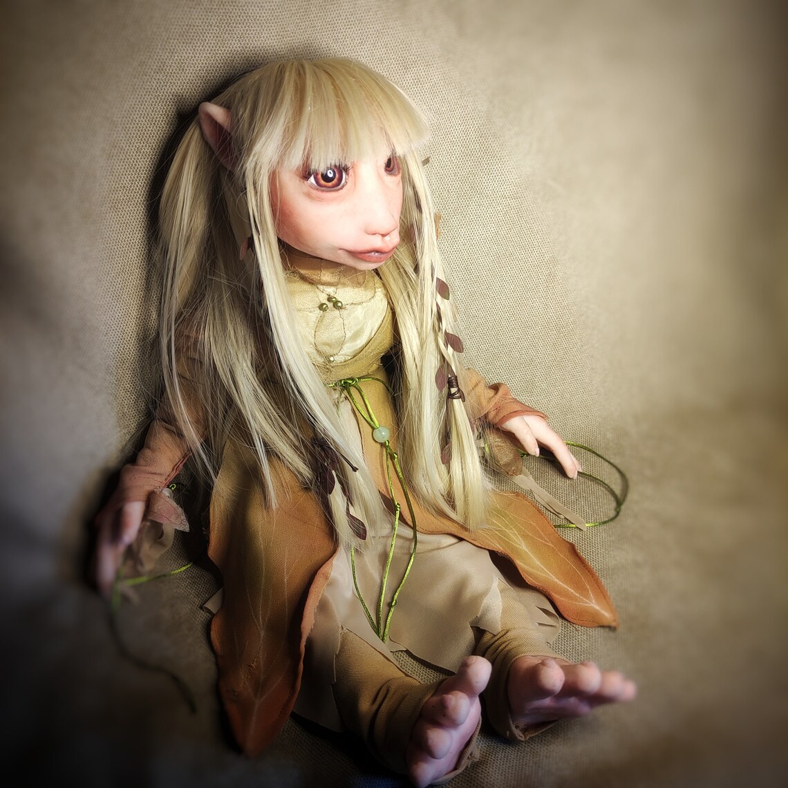Kira Gelfling Dark Crystal Inspired Art Doll 45 Cm 18 In Etsy
