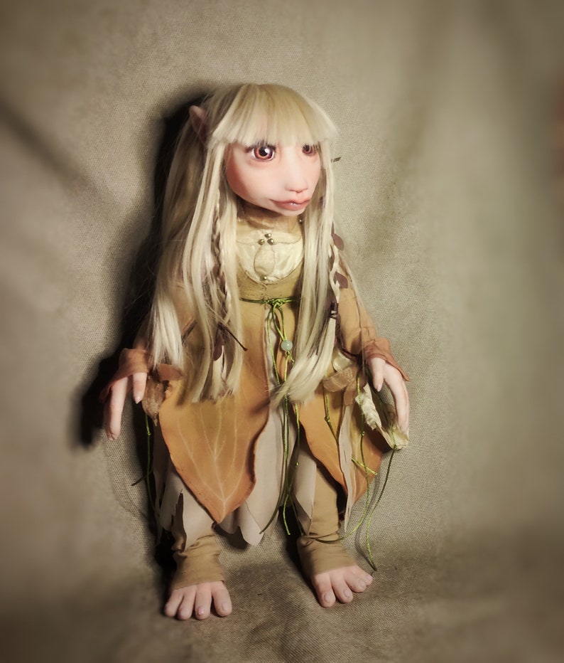 Kira Gelfling Dark Crystal Inspired Art Doll 45 Cm 18 In Etsy