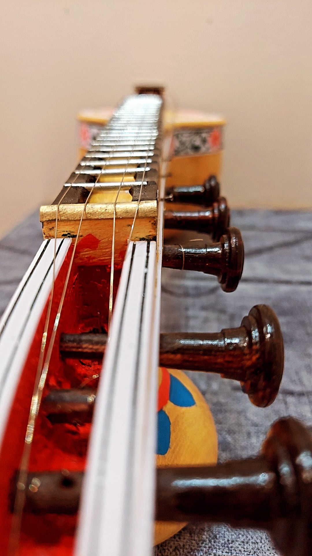 Wooden Handmade Traditional Saraswati Veena Miniature - Etsy
