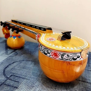 Wooden Handmade Traditional Saraswati Veena Miniature - Etsy