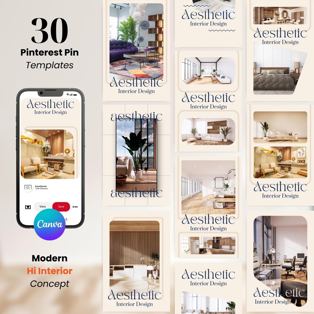30 Real Estate Pinterest Templates | Minimalist Designs | Realtor ...