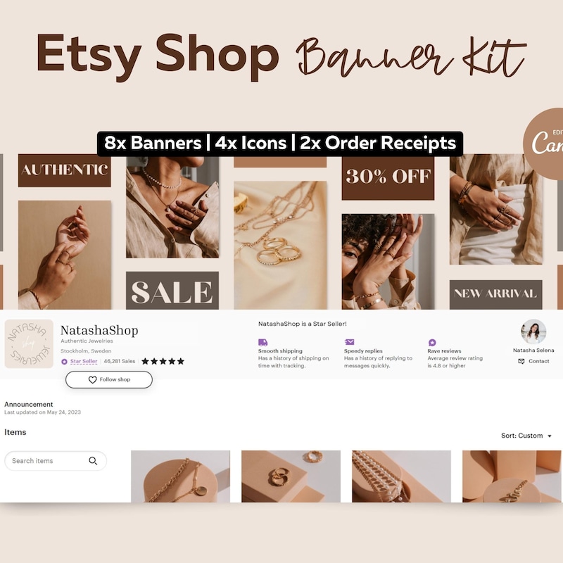 Order Banner Receipt - Etsy