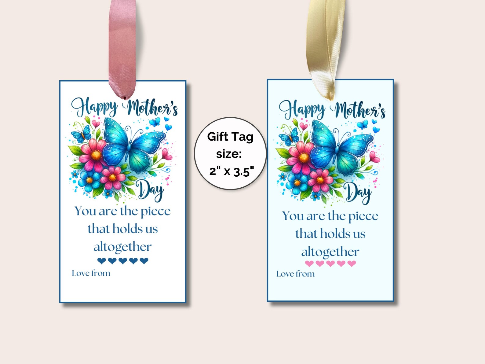 Mothers Day Gift Tag, Mothers Day Tag, Printable Gift Tags, Gift for ...