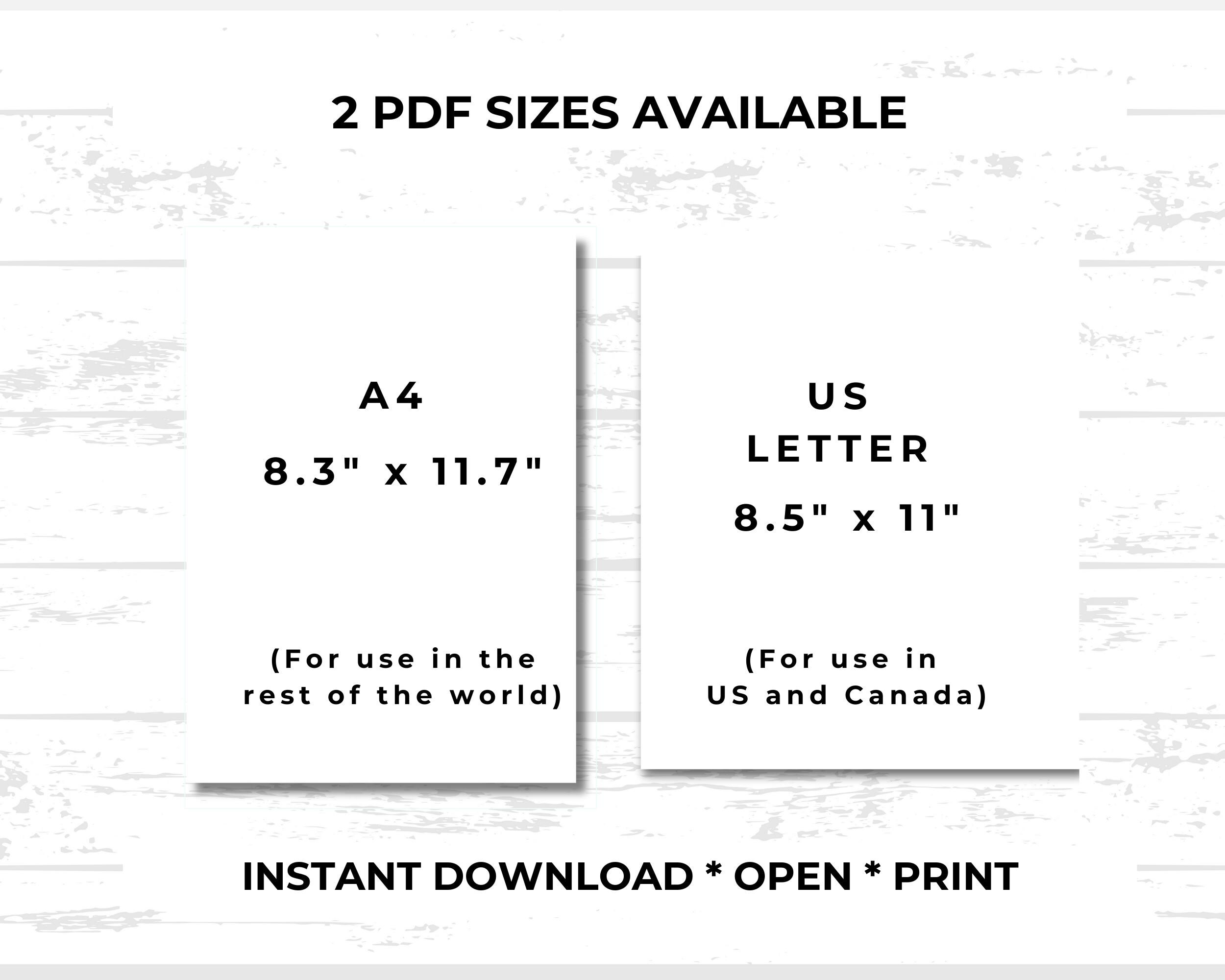 40 Day Lent Printable Tracker, Chart for 40 Day Lent Commitment ...