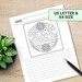 Printable Journaling and Coloring Daily Pages, Inspirational ...