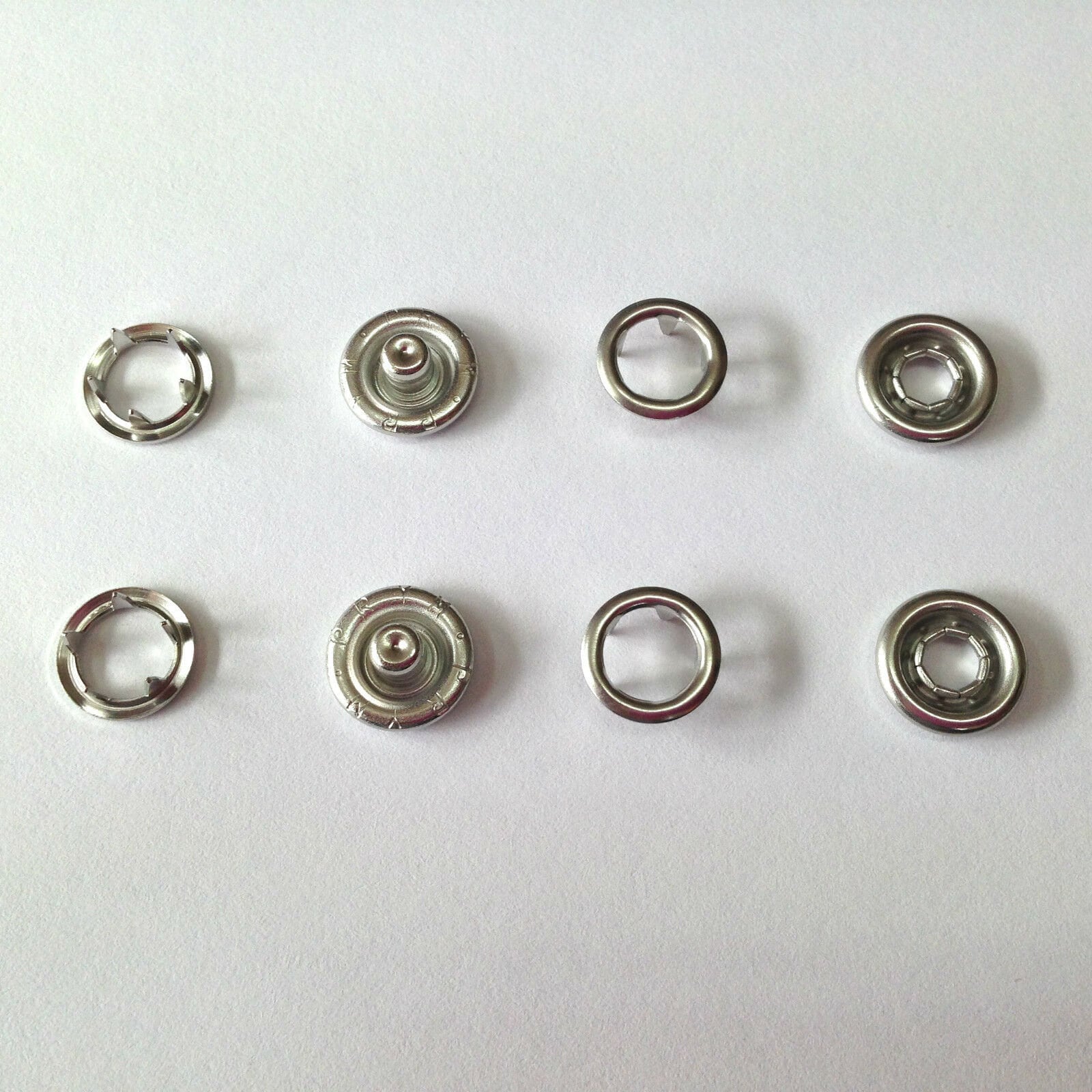 10mm Silver Press Studs Snap Fasteners Rivets Poppers by Prym - Etsy
