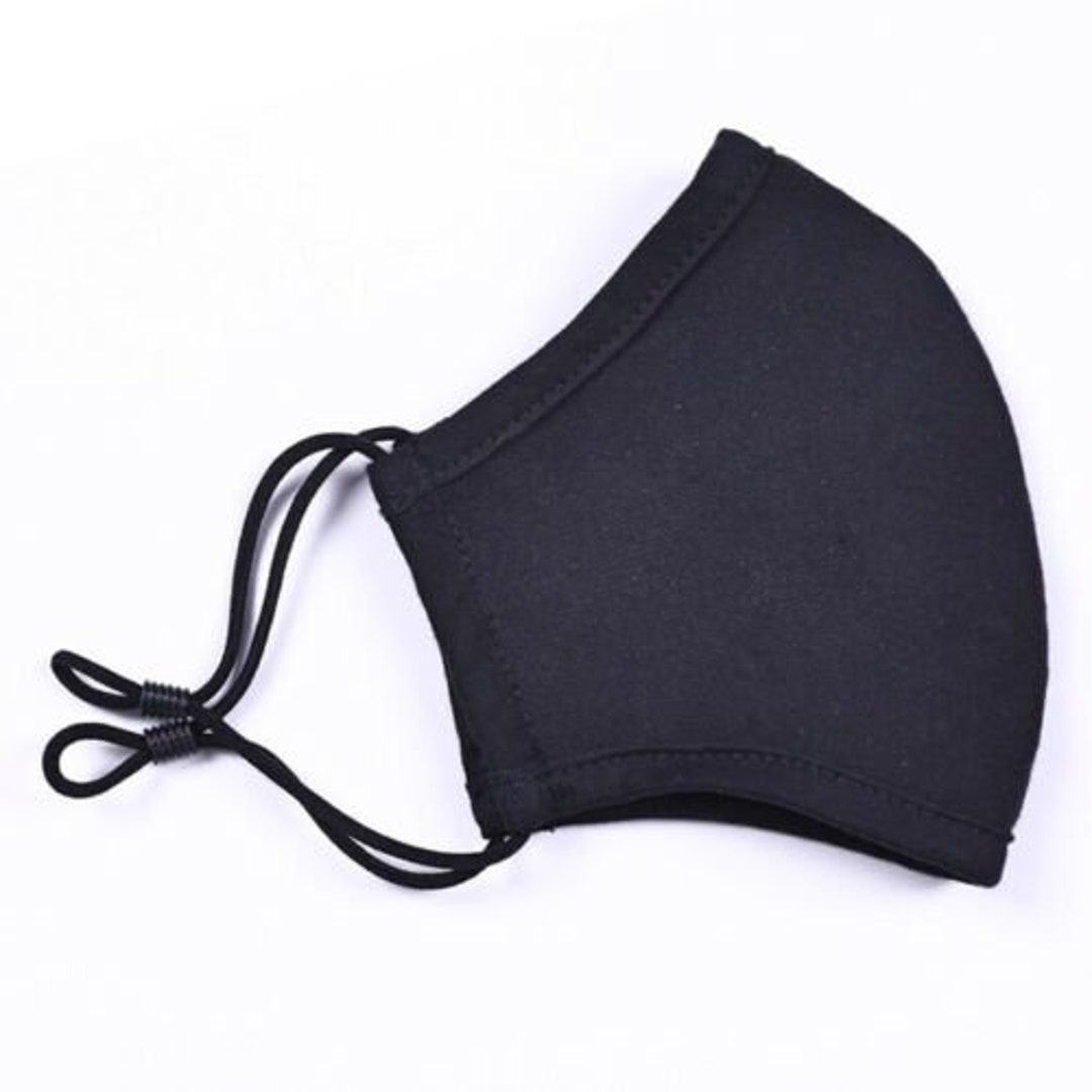 1 X Reusable & Washable Black Face Mask Outdoor Protection With ...