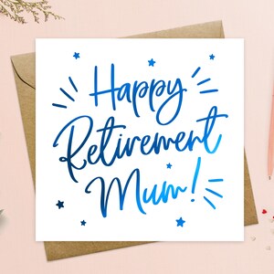 Happy Retirement Mum Card - Mum Retirement Card, Goodbye Tension Hello ...