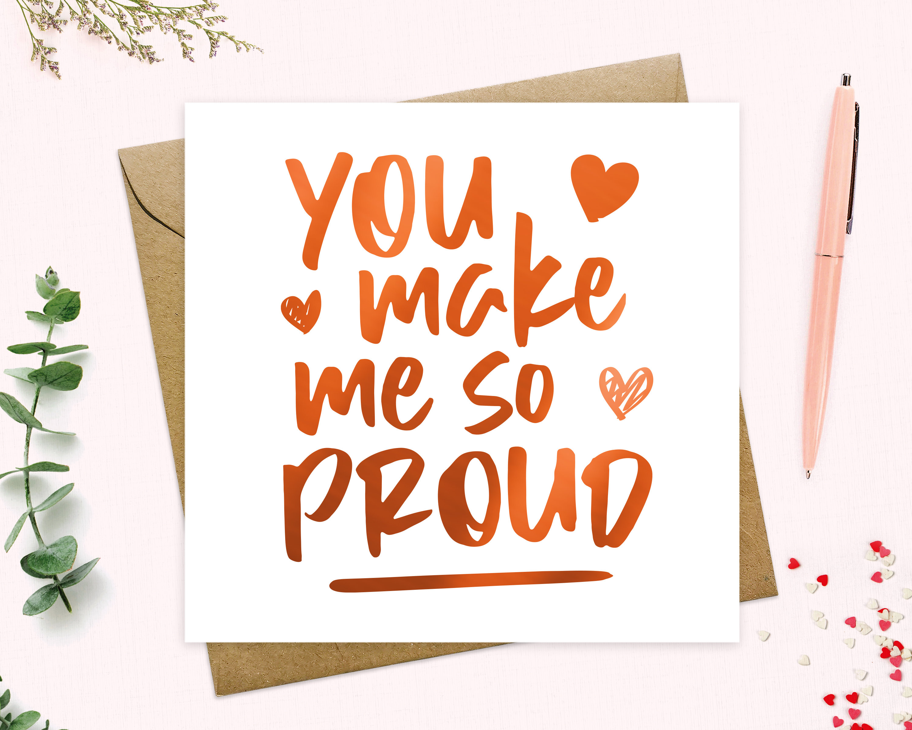 Proud of You Card I Am so Proud We Are Proud Well Done | Etsy