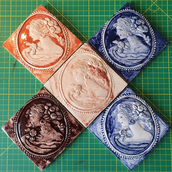 Bas Relief Tile - Etsy