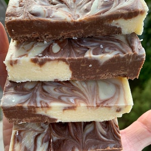Double Chocolate Marble Fudge - Etsy