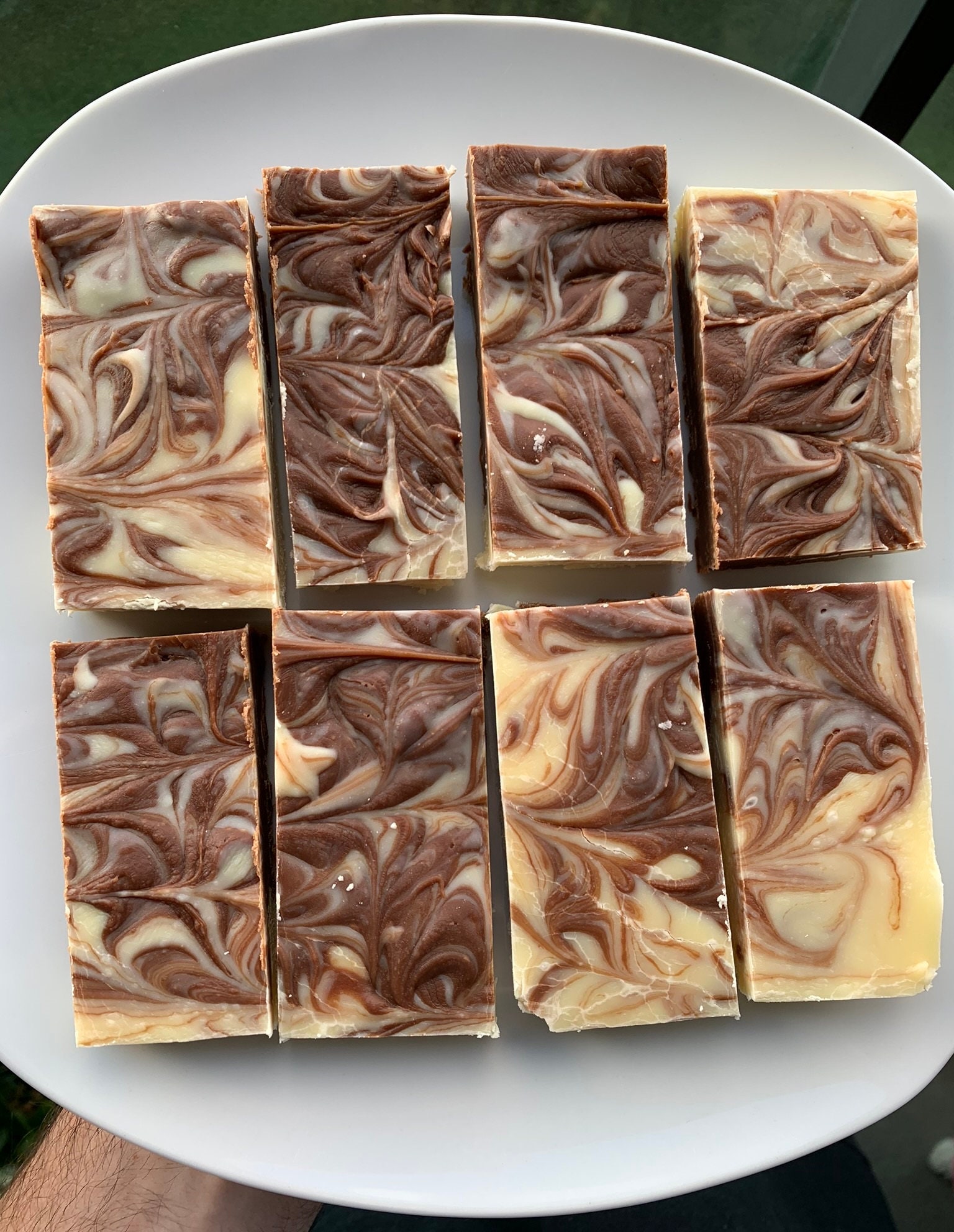 Double Chocolate Marble Fudge - Etsy