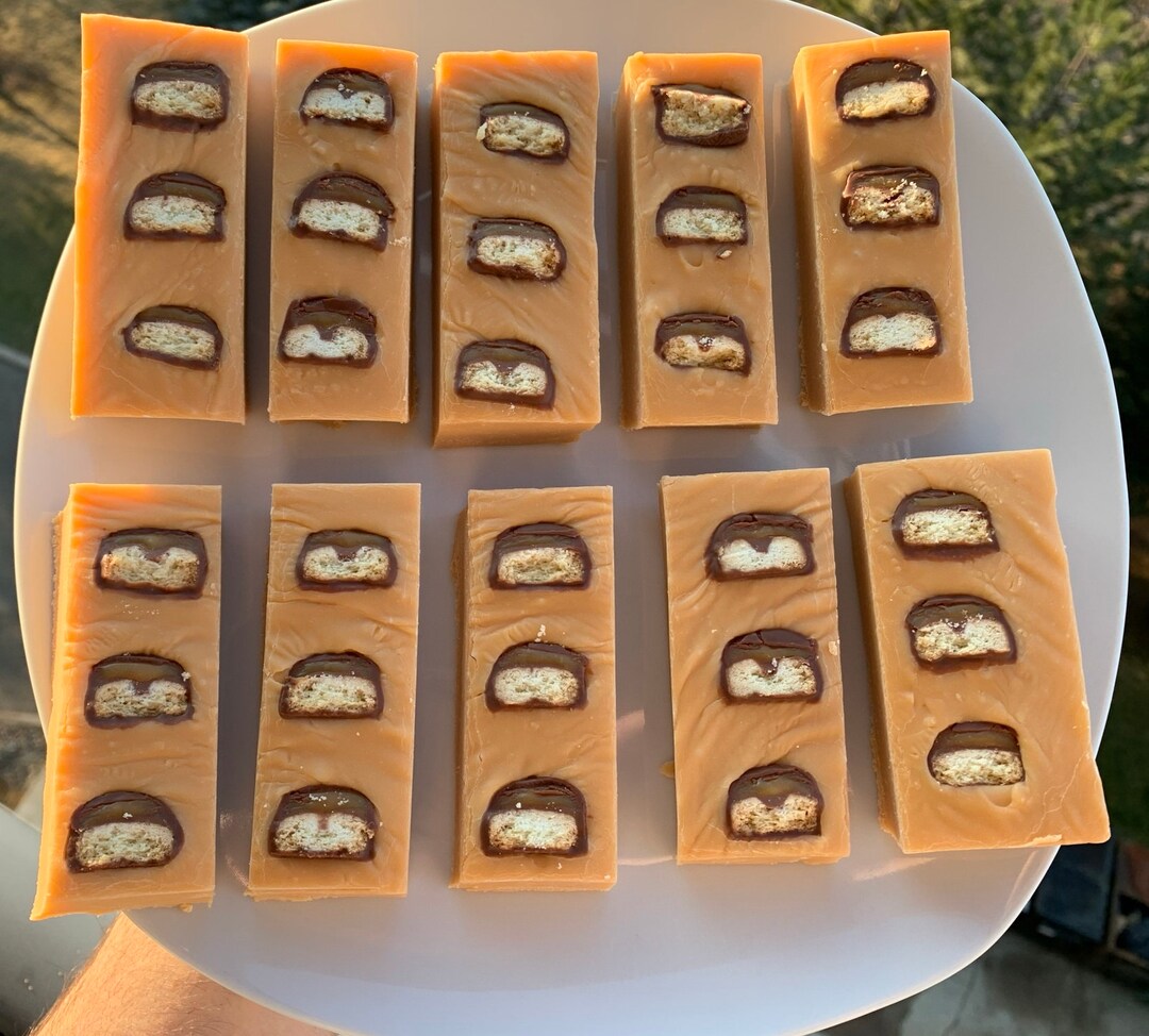Twix Butterscotch Fudge - Etsy