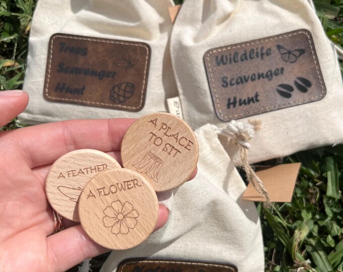 Nature Scavenger Hunt Dice Game / Kids Forest Scavenger Hunt / Outdoor ...