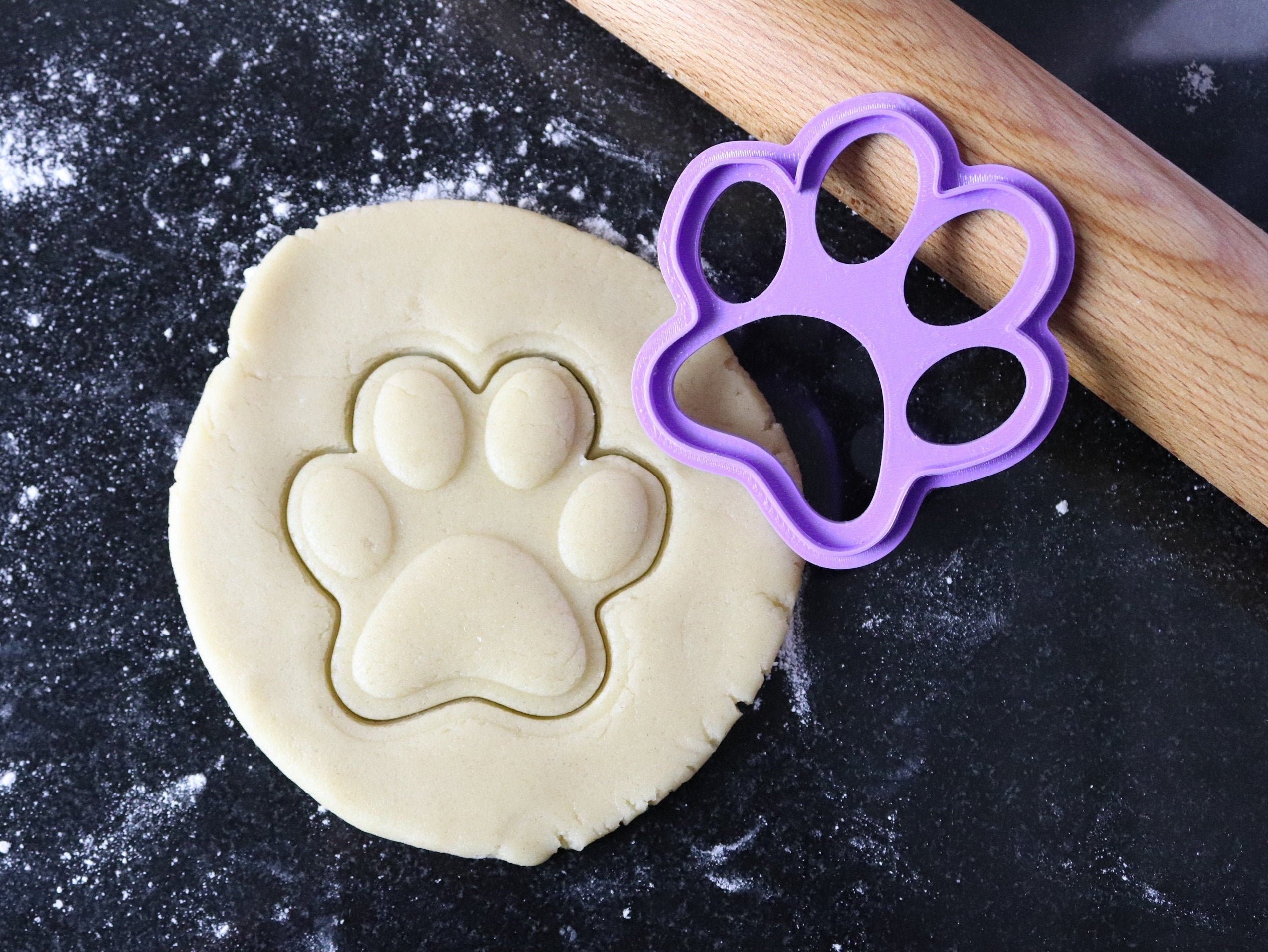 Paw Print Cookie Cutter Embosser Cookie Paw Embosser Fondant Etsy paw-print-cookie-cutter-embosser-cookie-paw-embosser-fondant-etsy
