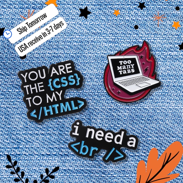 Computer Pin - Etsy