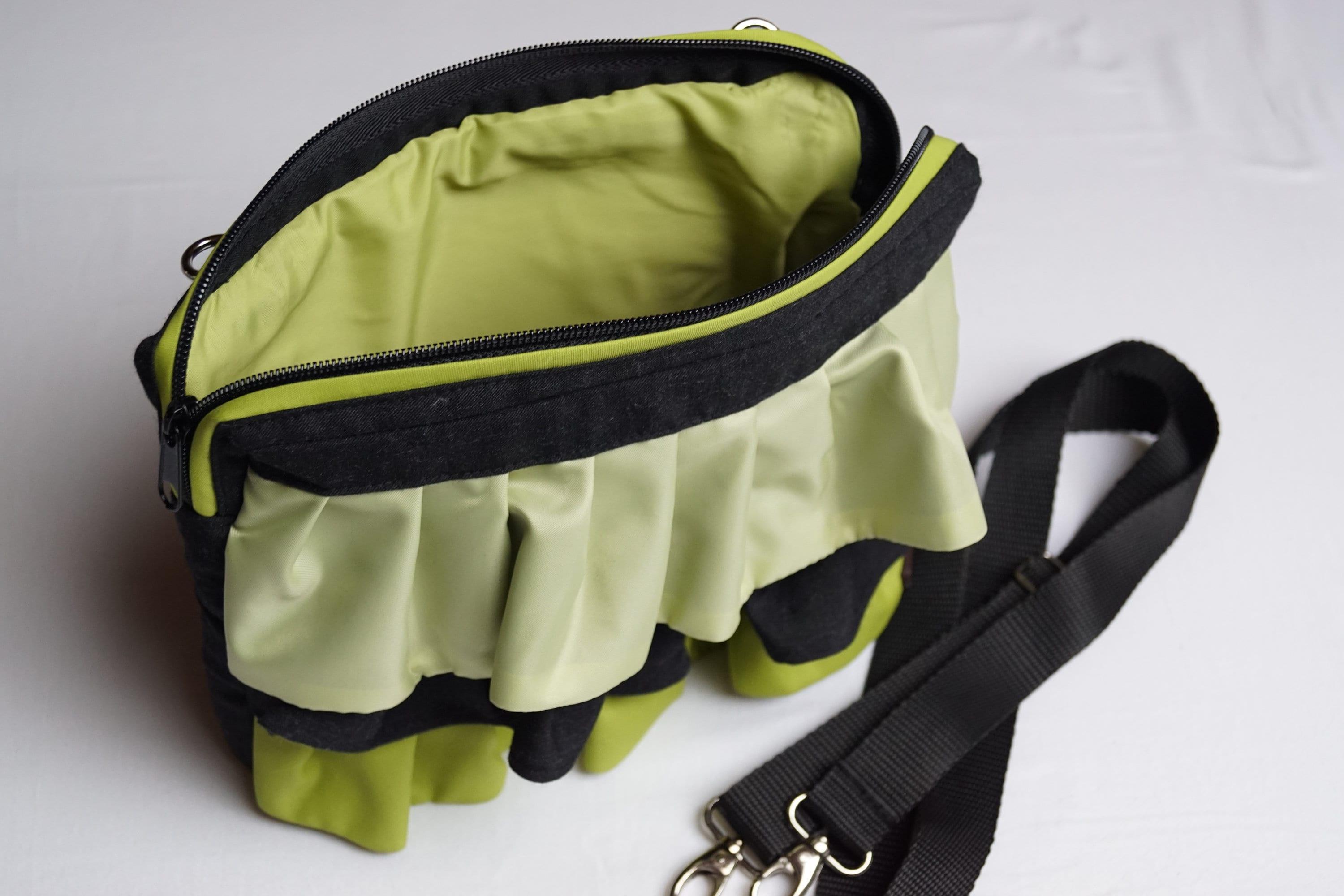 Ruffles Padded Bag-travel Purse-cellphone Bag-cosmetic Purse ...