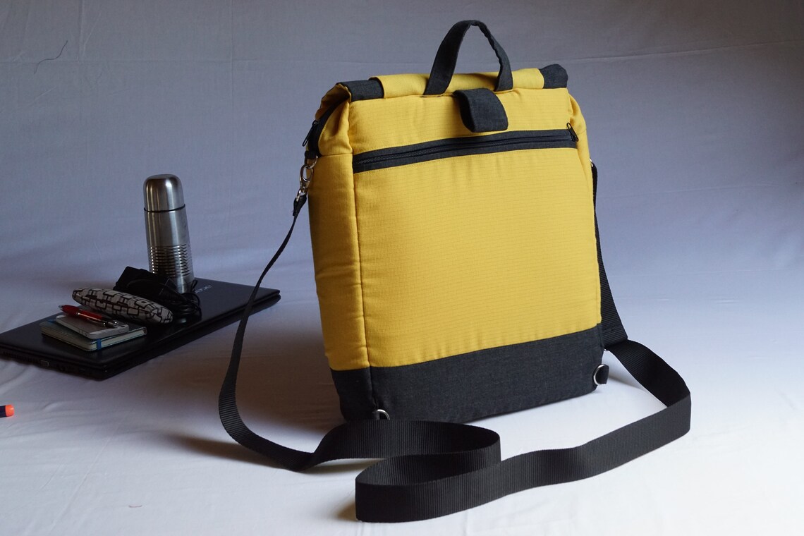 17 Ready to Ship-backpack CONVERTIBLE Messenger Laptop - Etsy