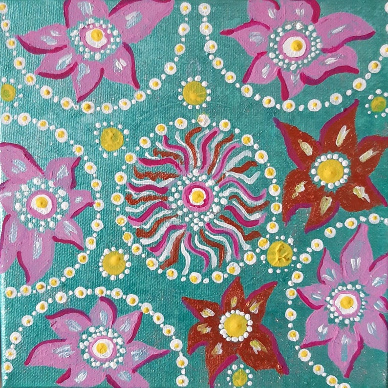 Modern Teal Wall Art, Abstract Teal Print, Teal Acrylic Paint ...