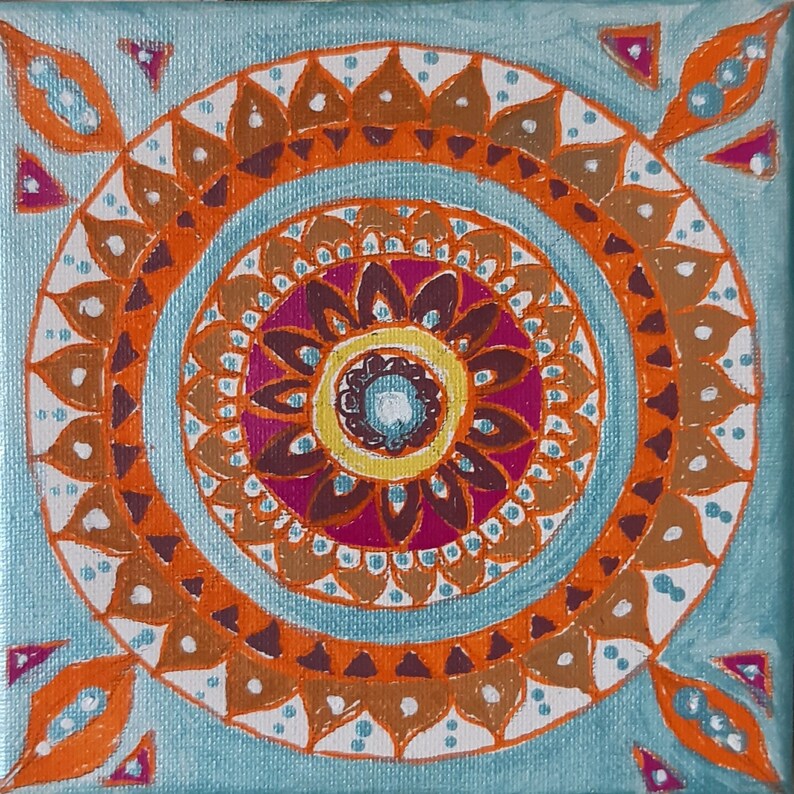 Modern Teal Wall Art, Abstract Teal Print, Teal Acrylic Paint ...