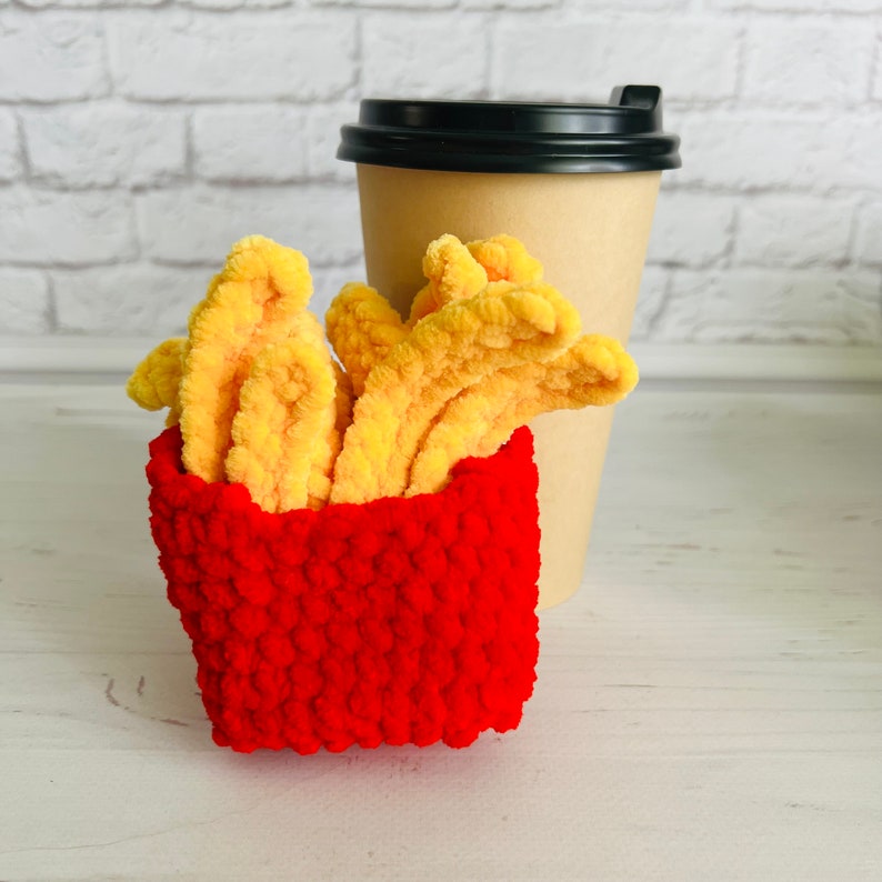 French Fries Crochet Pattern - Digital Download for Amigurumi Food ...