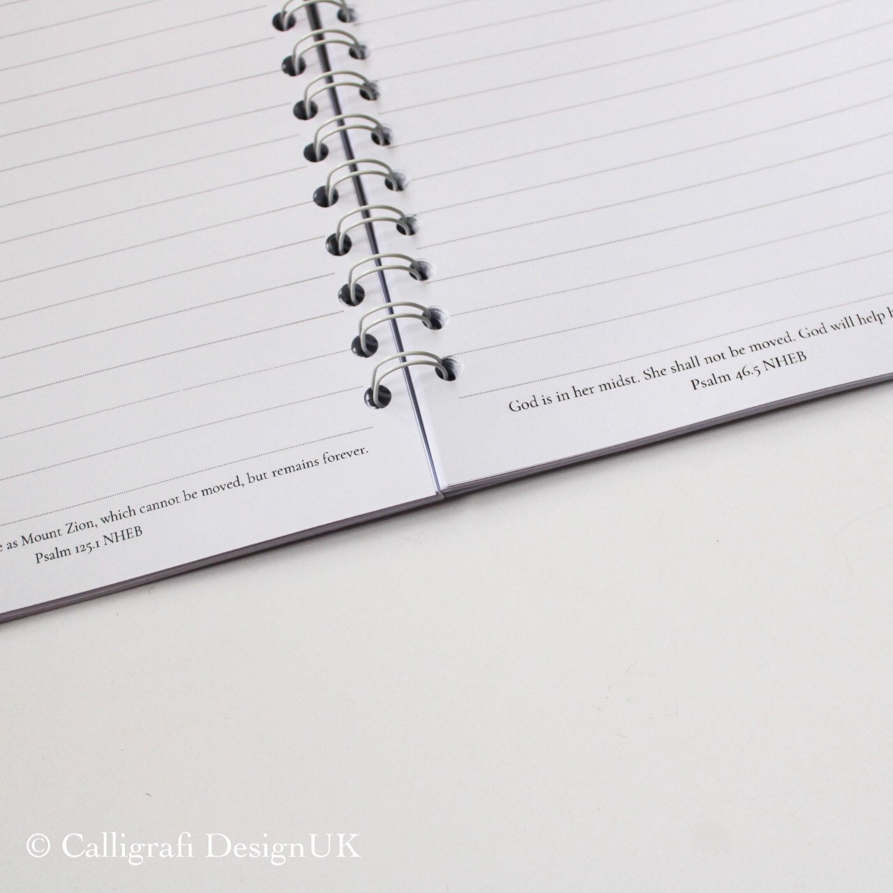 God is Within Her | Christian Notebook | Devotional Notebook | Sermon ...