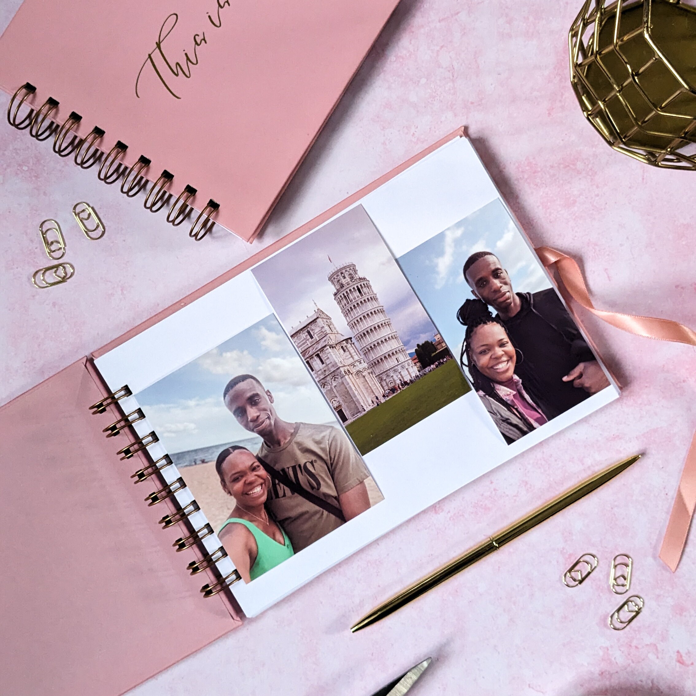 Personalised Couples Memory Book | Photo Album Keepsake | Anniversary ...