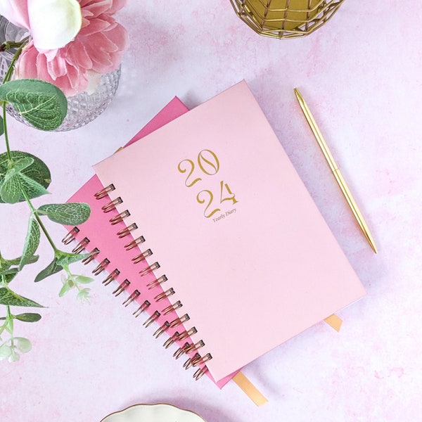 Pink Diary - Etsy