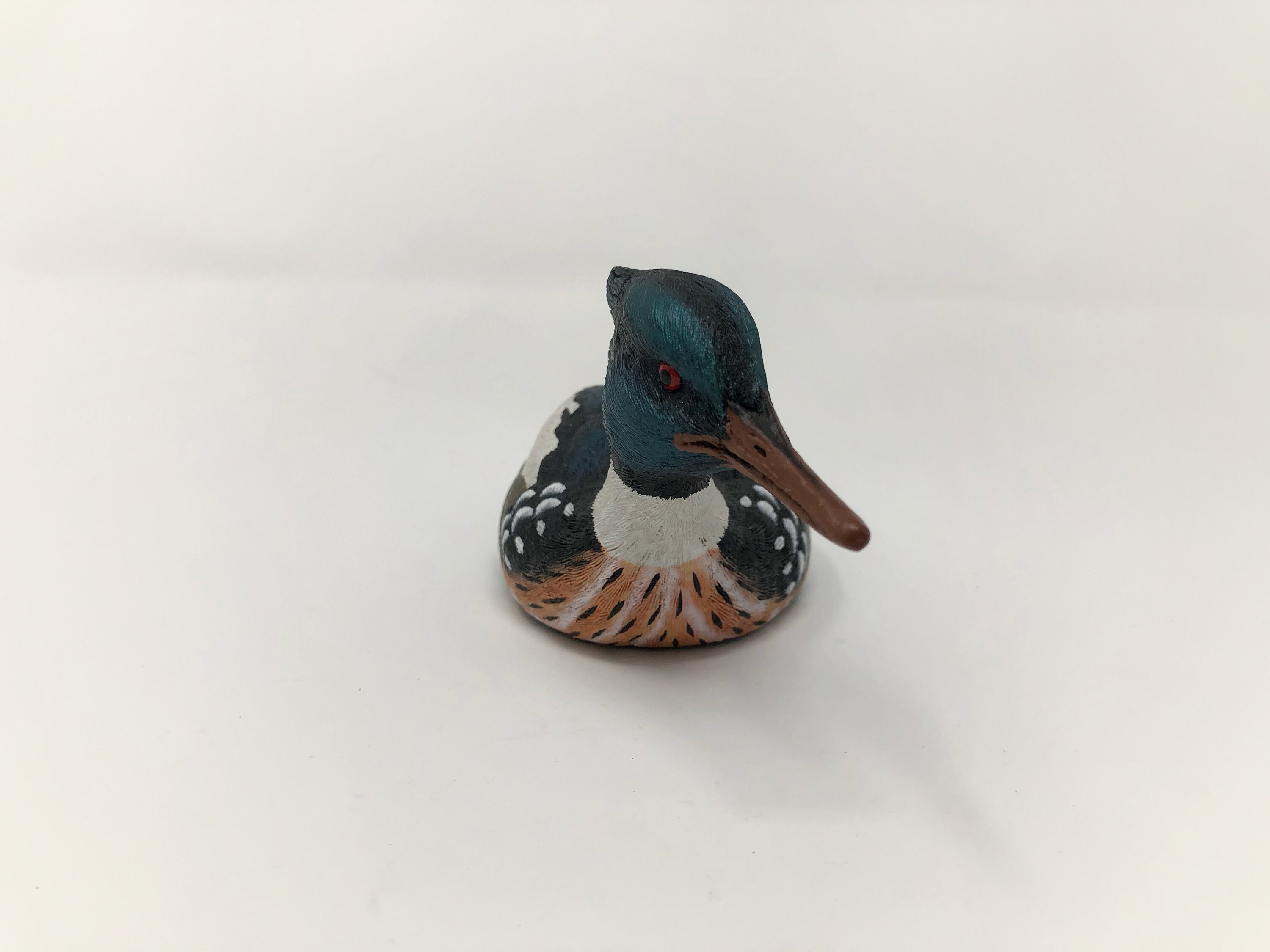 Miniature Resin Duck the Hadley Collection, Red Breasted Merganser ...