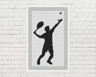 Cross Stitch Tennis | Etsy